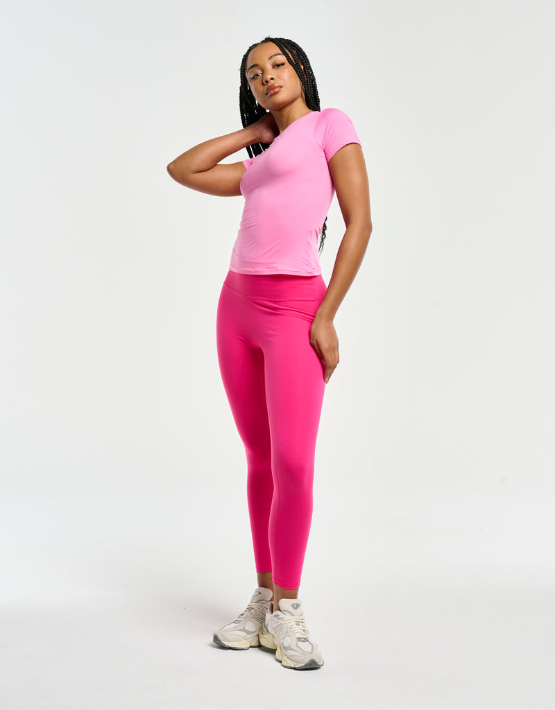 SmoothForm Sculpt Top in Pink | Silky Smooth, Seamless Smoothing Top