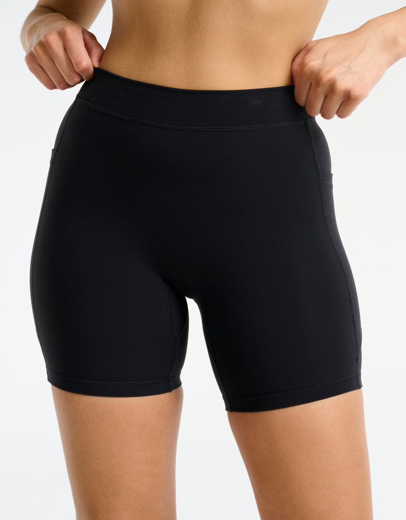 Ascend Pocket Shorts 6" in Black | Buttery Soft, Ultra-Stretch Shorts ...